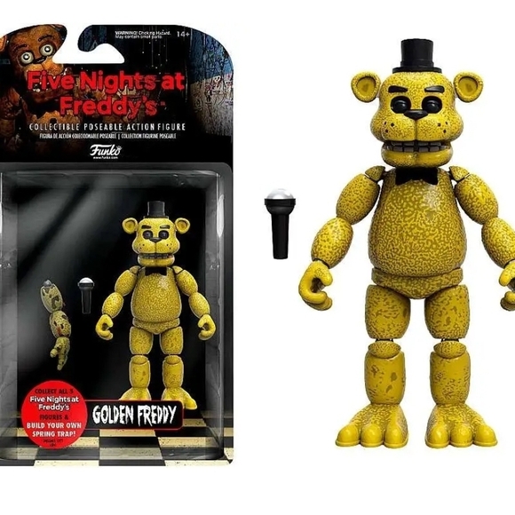 Funko | Toys | Funko Five Nights At Freddys Yellow Golden Freddy Figure ...